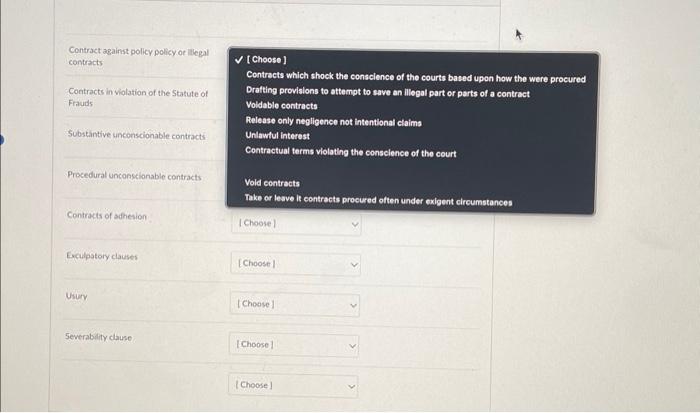 Solved Letter of Intent Promissor Offeree Contractual | Chegg.com