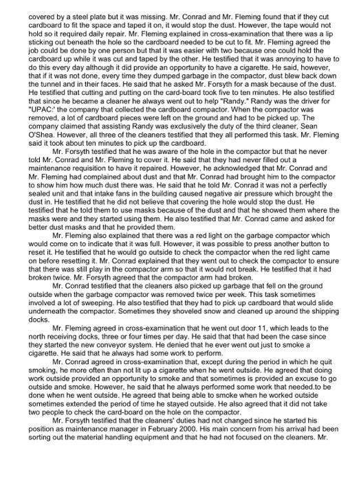 Solved Case ULP.1 UNFAIR LABOUR PRACTICE CASE CAW-CANADA AND | Chegg.com