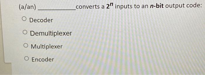 Solved How many outputs are present in a BCD to Decimal | Chegg.com