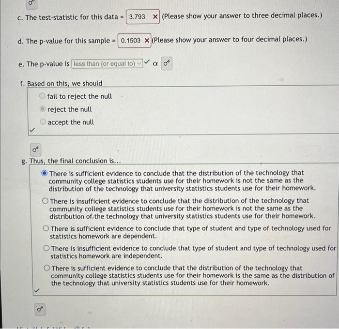 Solved used a computer, 106 used a calculator with built in | Chegg.com