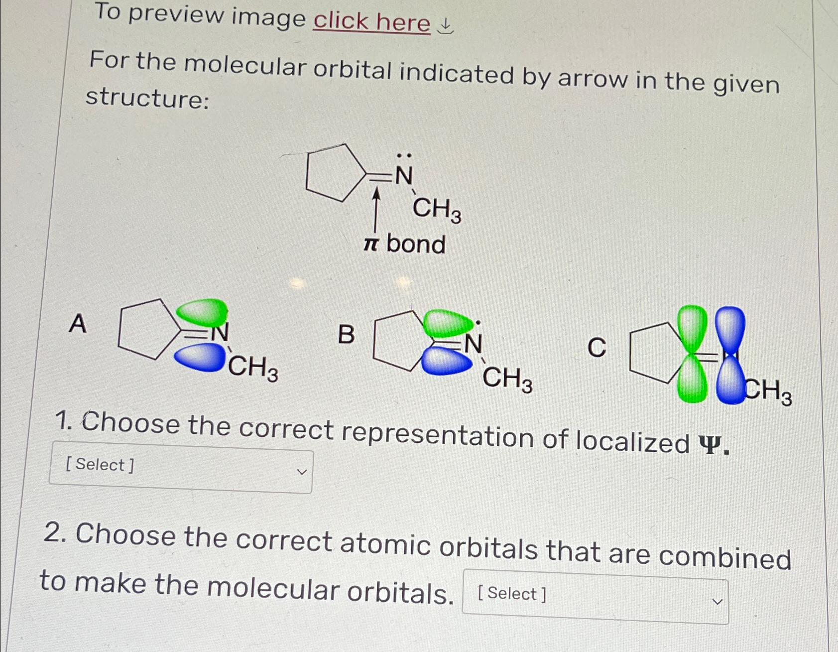 To preview image click here darrFor the molecular | Chegg.com
