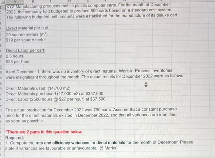 Solved Requirement 2. Compute rate and efficiency | Chegg.com Solved Requirement 2. Compute rate and efficiency | Chegg.com