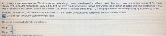 Solved According to a reputable magazine, 33% of people in a | Chegg.com