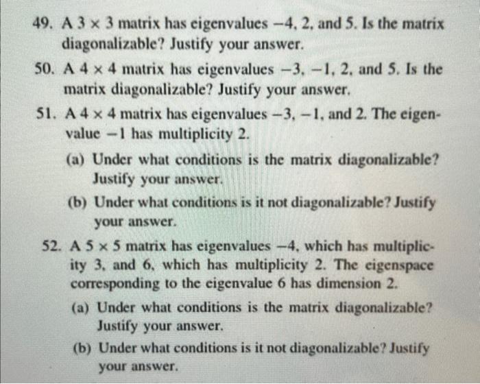 Solved In Exercises 13-20, a matrix A is given. Find, if | Chegg.com