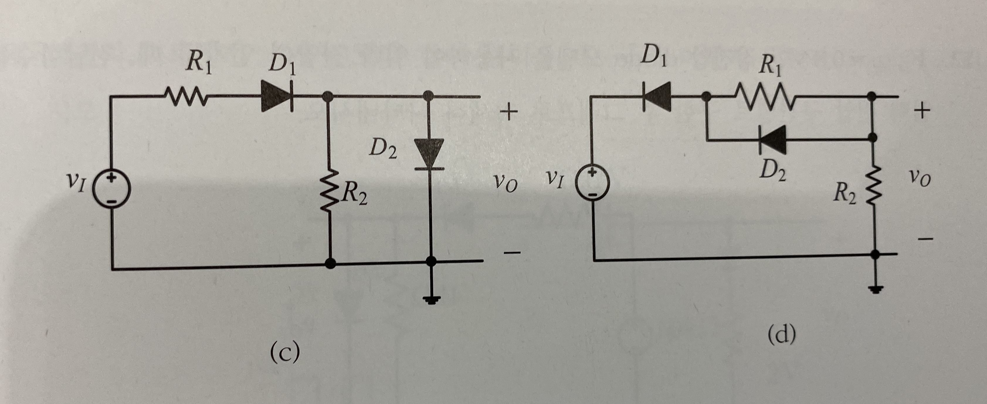 Solved Using the constant voltage model of the diode, find | Chegg.com