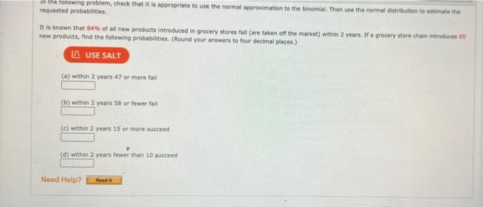 Solved In the following problem, check that it is | Chegg.com