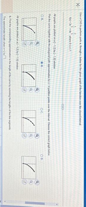 Solved f(x)=3x3+4x3 where 0≤x≤1 Plot the curve together with | Chegg.com
