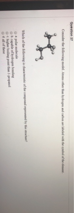 Solved Question 36 What is the IUPAC name for the following | Chegg.com