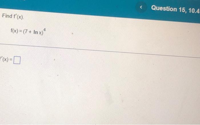Solved \r\nFind \\( f^{\\prime}(x) \\). \\[ f(x)=e^{16 x} | Chegg.com