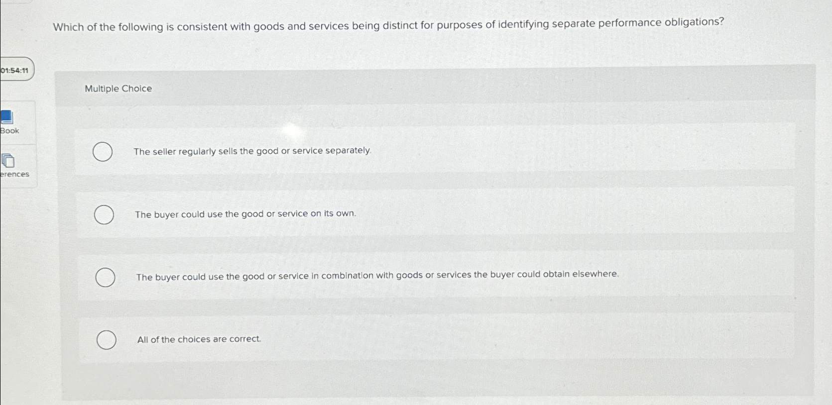 Solved Which of the following is consistent with goods and | Chegg.com