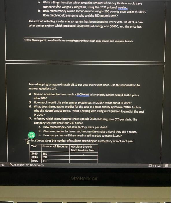 Solved All questions must be answered in order for it to | Chegg.com