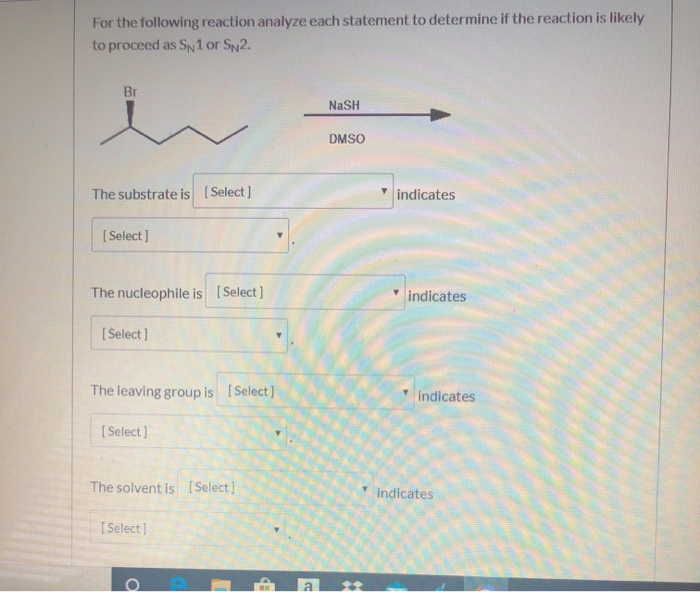 Solved For the following reaction analyze each statement to | Chegg.com