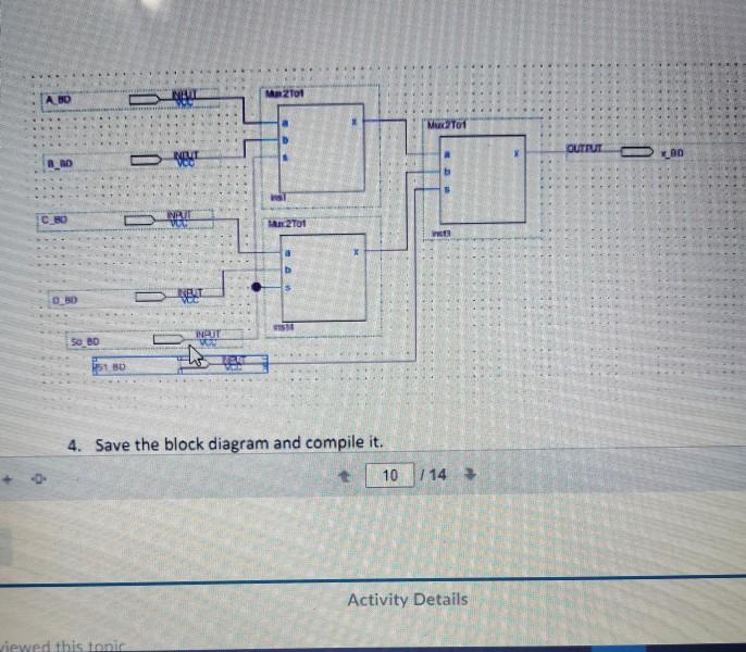 Solved draw the block diagram of 8:1 mux from two 4:1 muxes | Chegg.com