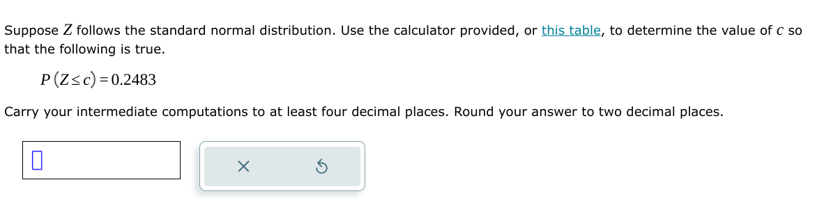 Solved Suppose Z ﻿follows the standard normal distribution. | Chegg.com