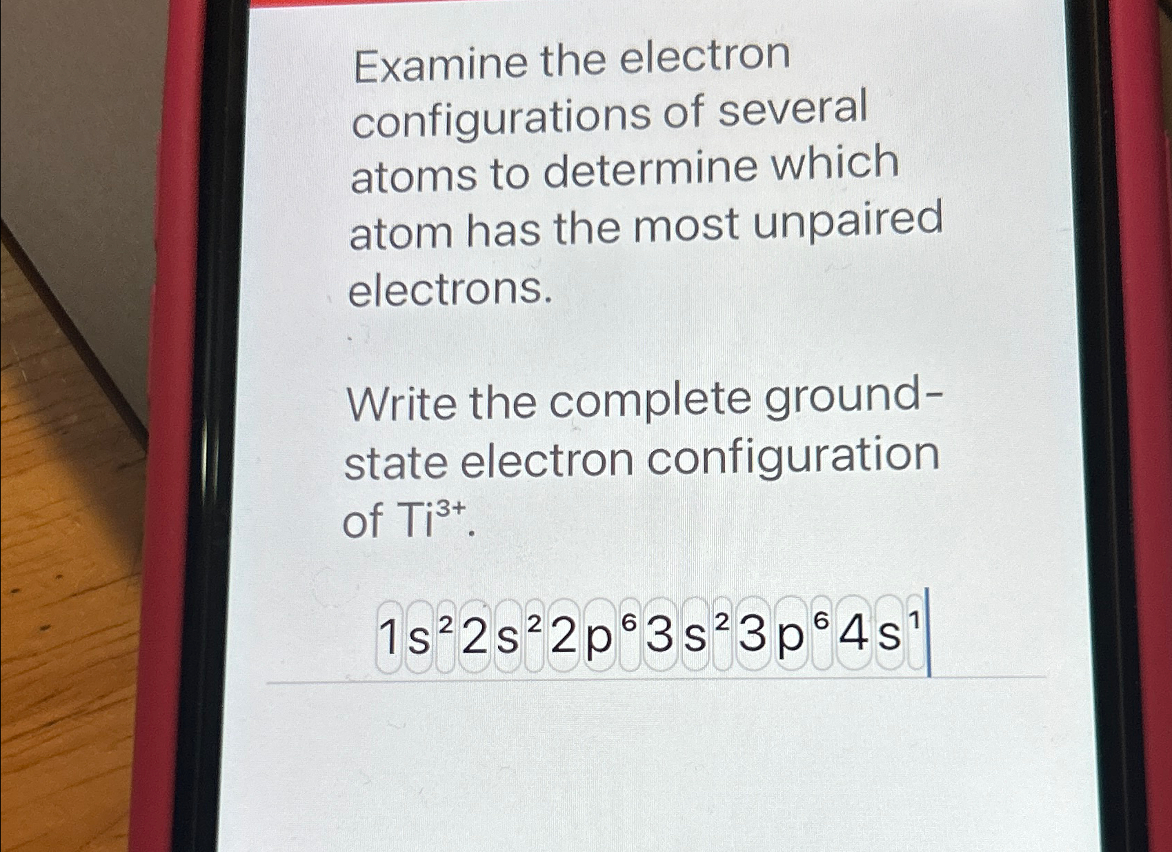 Solved Examine the electron configurations of several atoms | Chegg.com
