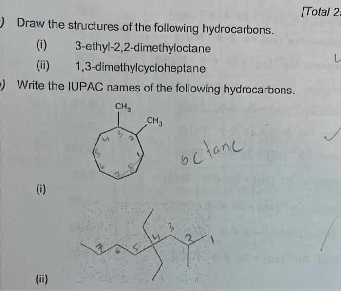 Solved Draw the structures of the following hydrocarbons. | Chegg.com