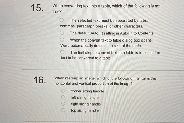 Solved 1 By Default How Is Text Displayed In A Document Chegg