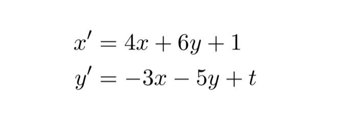 Solved Solve the following system of inhomogeneous | Chegg.com