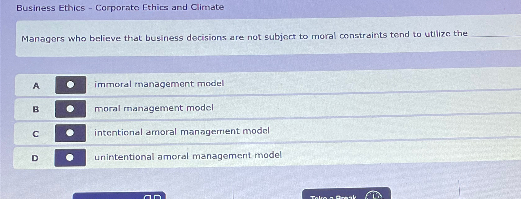 Solved Business Ethics - ﻿Corporate Ethics and | Chegg.com