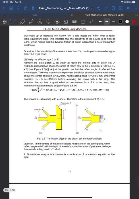 this data is from bernoulli equation lab report, can | Chegg.com