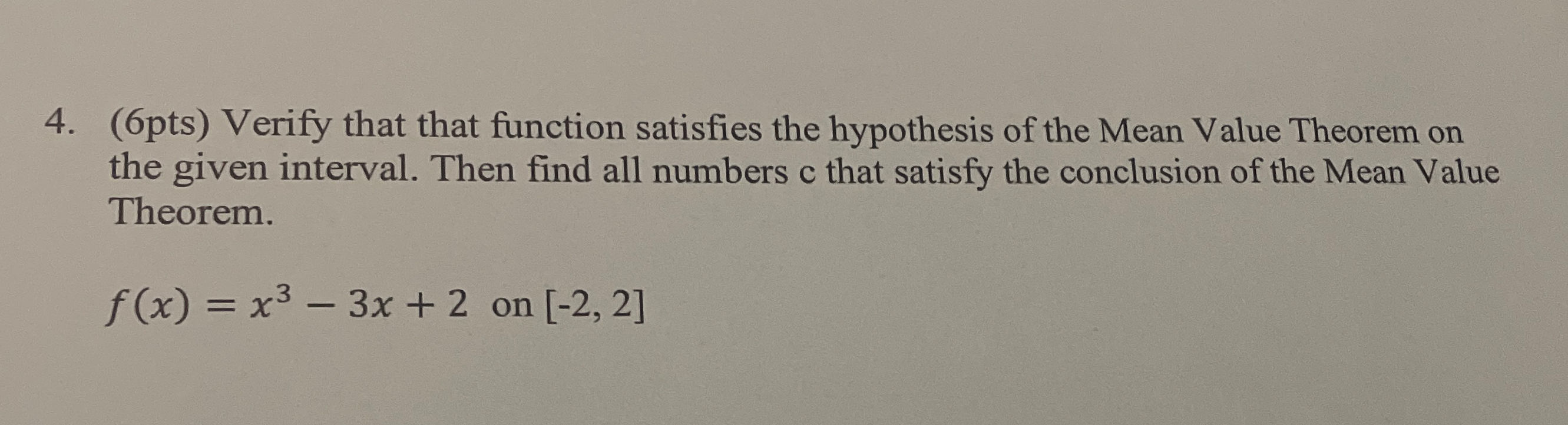 Solved Verify that that function satisfies the hypothesis of | Chegg.com