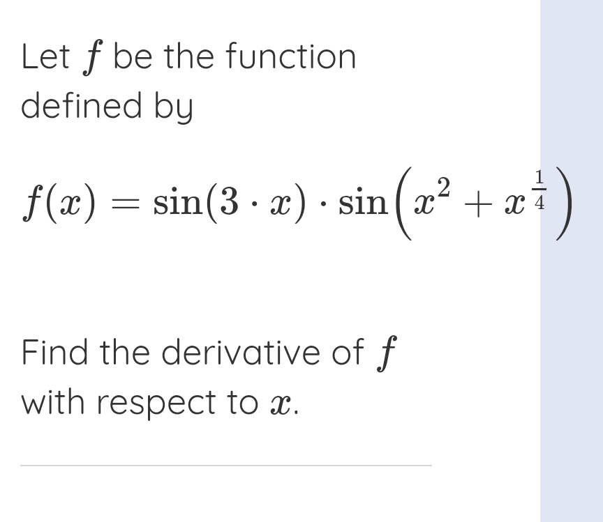 Solved Let f ﻿be the function defined | Chegg.com