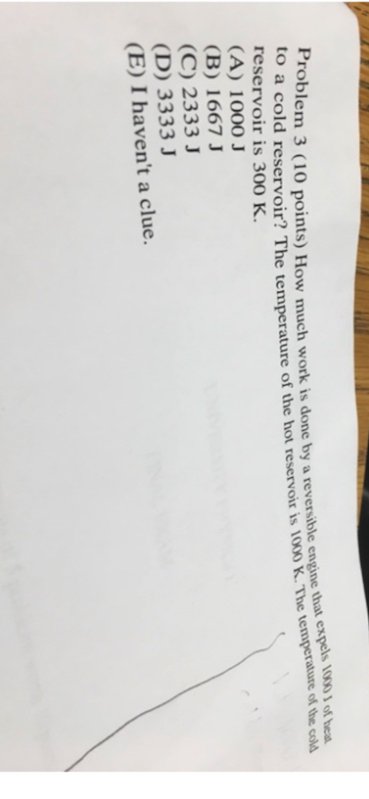 Solved Problem 3 (10 ﻿points) ﻿How much work is done by a | Chegg.com