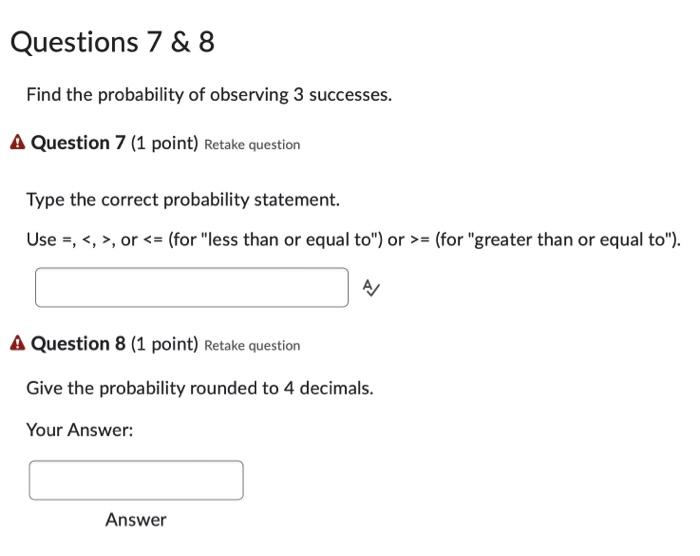 Solved Questions 4 10 Consider The Binomial Experiment With 