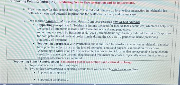 Solved Supporting Point #2 (subtopic 2): Reducing | Chegg.com