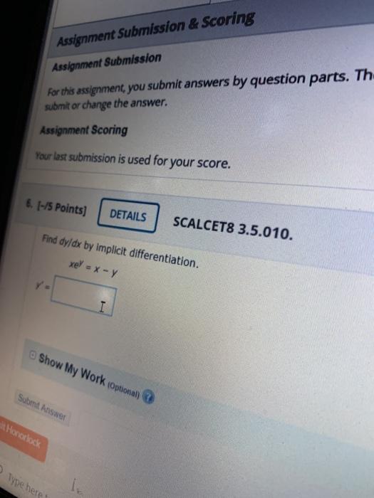 Solved Assignment Submission & Scoring Assignment Submission | Chegg.com