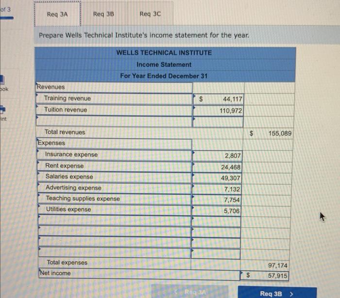 Solved Wells Technical Institute (WTi) provides training to | Chegg.com