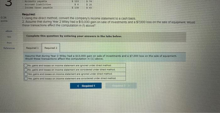 Solved Exercise 13 A.2 (Algo) Net Cash Provided by Operating | Chegg.com