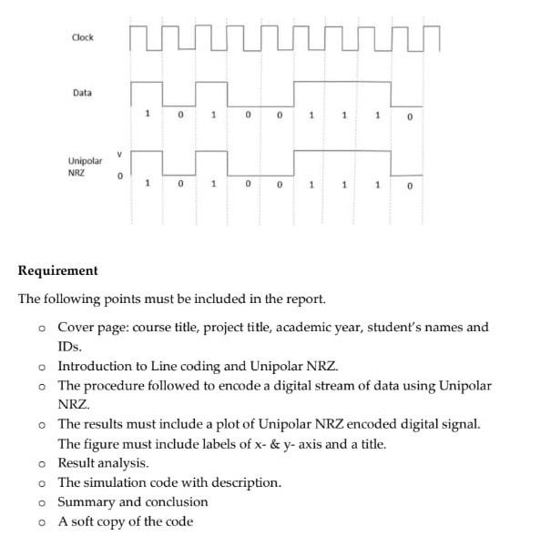 Solved In this project, you are required to use SCILAB | Chegg.com