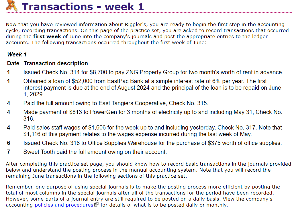 Solved Transactions - ﻿week 1Now that you have reviewed | Chegg.com