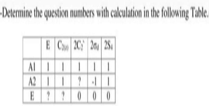 Solved Determine the question numbers with calculation in | Chegg.com