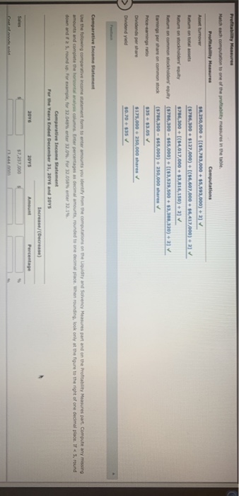 Solved Mastery Problem Financial Statement Analysis Chegg solved-mastery-problem-financial-statement-analysis-chegg