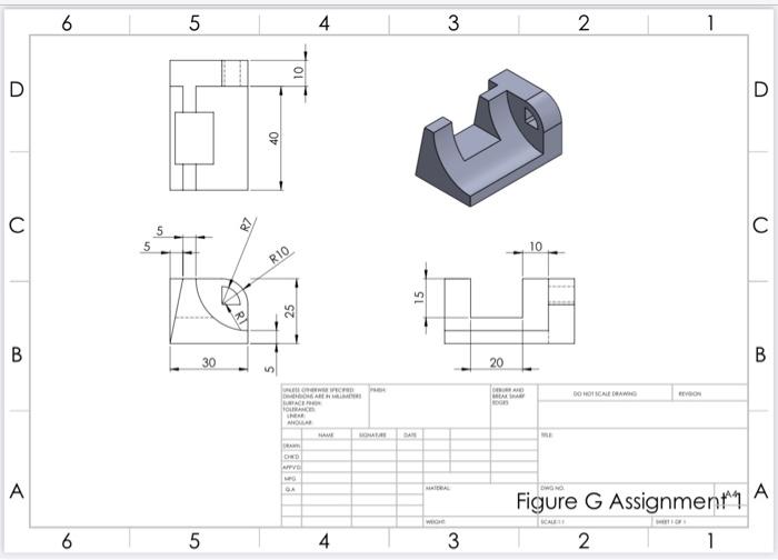 Solved this is a solidwork assignment please do it on | Chegg.com