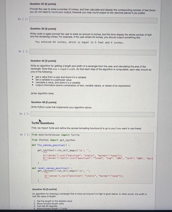 Solved Wite A Statement In Python To Output The Following 