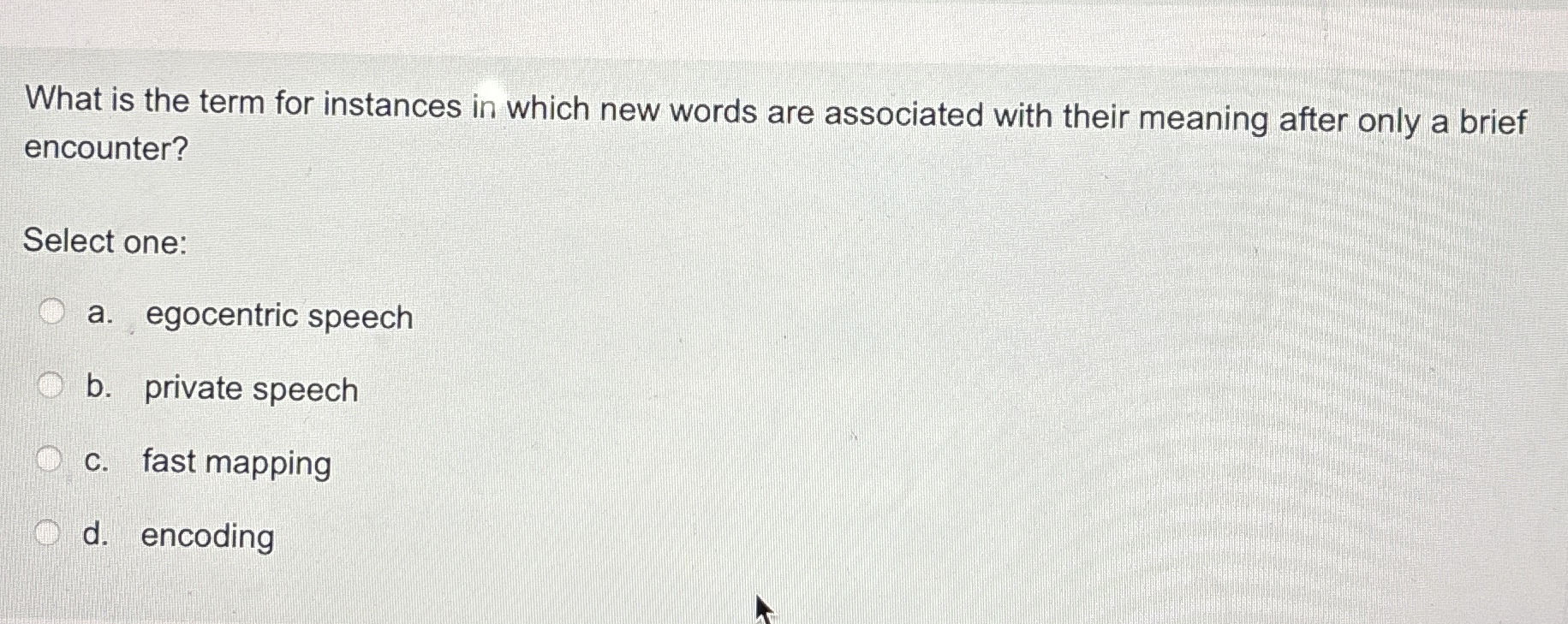 Solved What is the term for instances in which new words are | Chegg.com