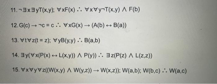 Solved Use FOL Natural Deduction to give a proof to show | Chegg.com
