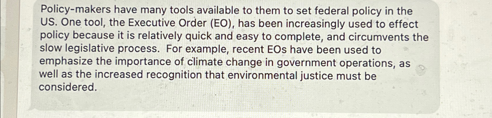 Solved Policy-makers have many tools available to them to | Chegg.com