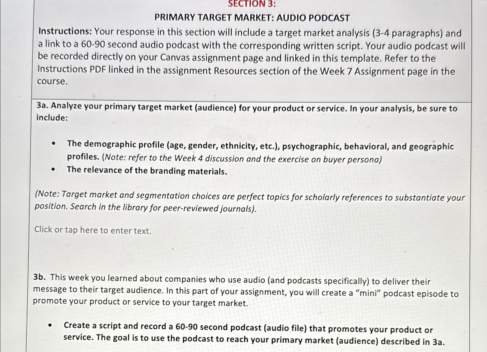 Solved SECTION 3: Mobike Car WashPRIMARY TARGET MARKET: | Chegg.com