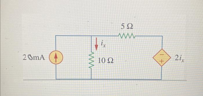 Solved find ix using source transformation | Chegg.com Solved find ix using source transformation | Chegg.com