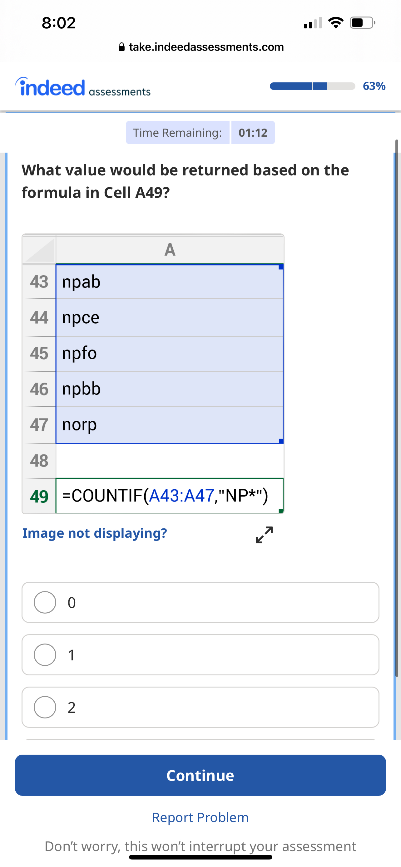 Solved 8:02take.indeedassessments.comindeed | Chegg.com