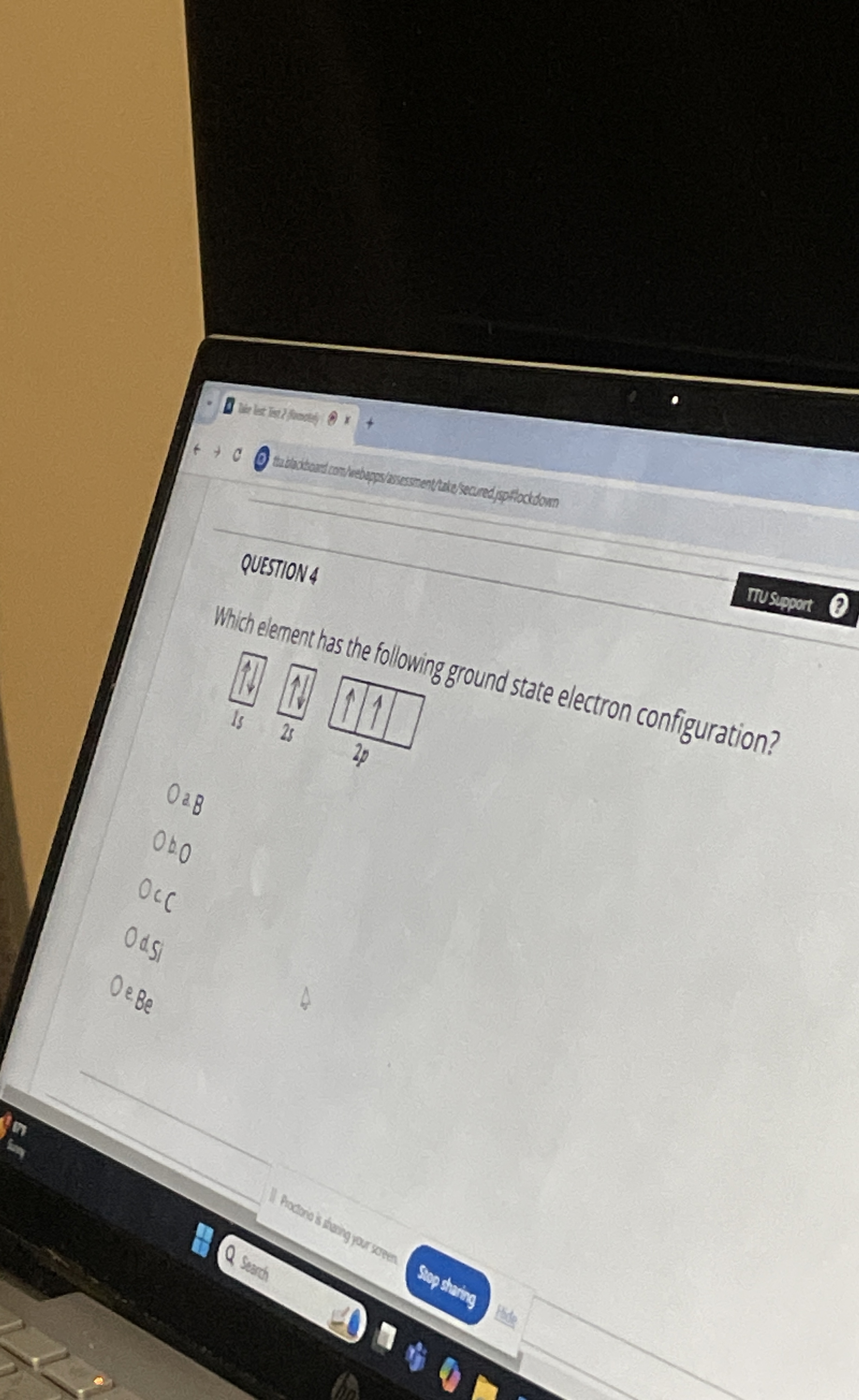 Solved QUESTONAinusproatWhich element has the following | Chegg.com