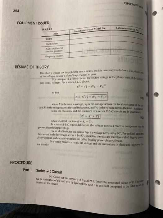 Solved Nane Duter Course and Section: Instructor: 9 | Chegg.com