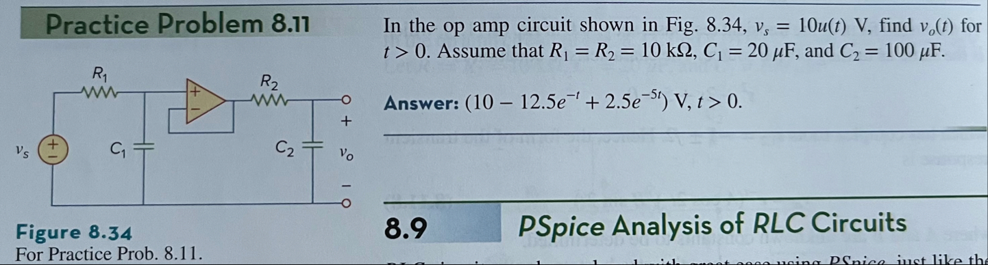 Solved How can i do this problem with second order DE and | Chegg.com