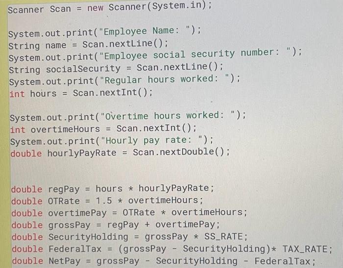 5. Now move all your code for displaying output to | Chegg.com