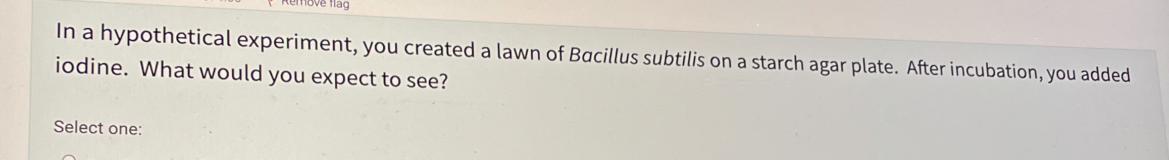 High Quality SOLUTION In a hypothetical experiment, you created a lawn of | Chegg.com