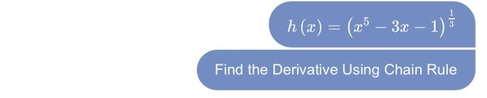 Solved Calculate the derivatives of the following functions | Chegg.com